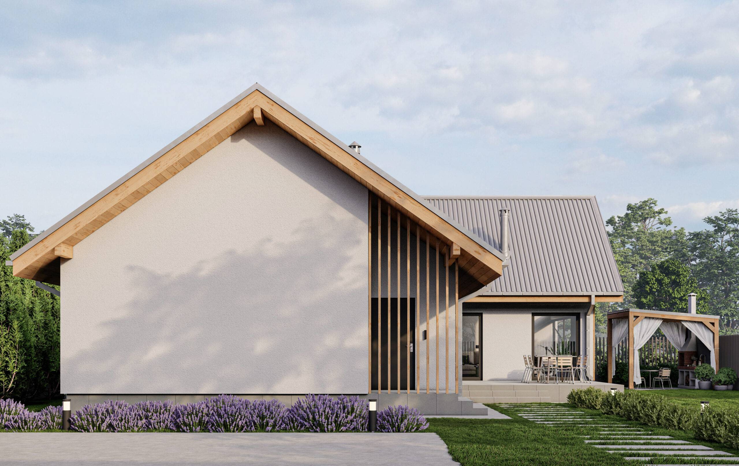 Private residential building, 132 sq.m. - ecopan